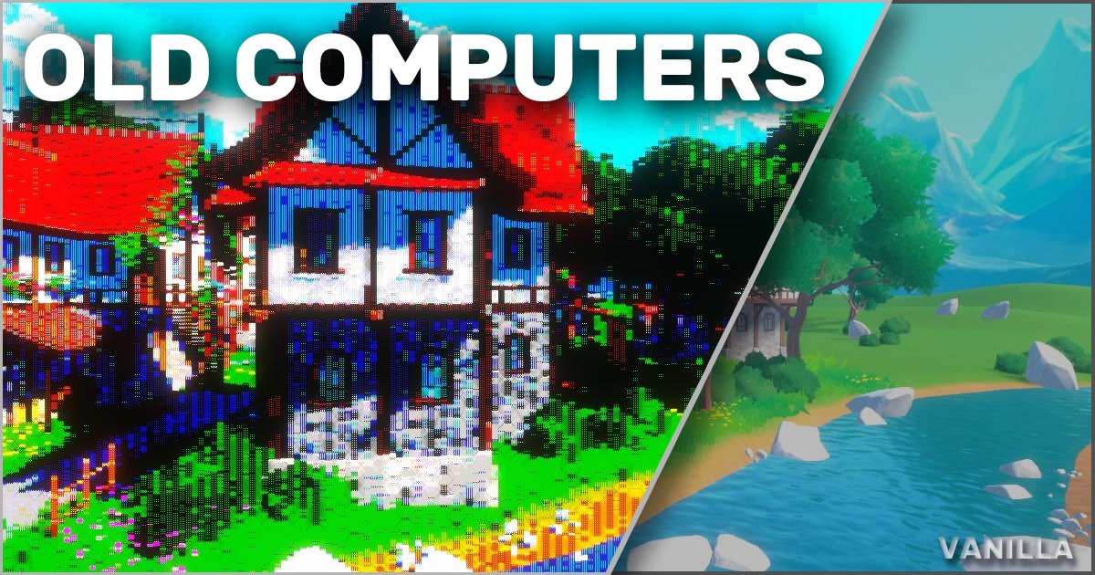 Retro: Old Computers | Fullscreen & Camera Effects | Unity Asset Store