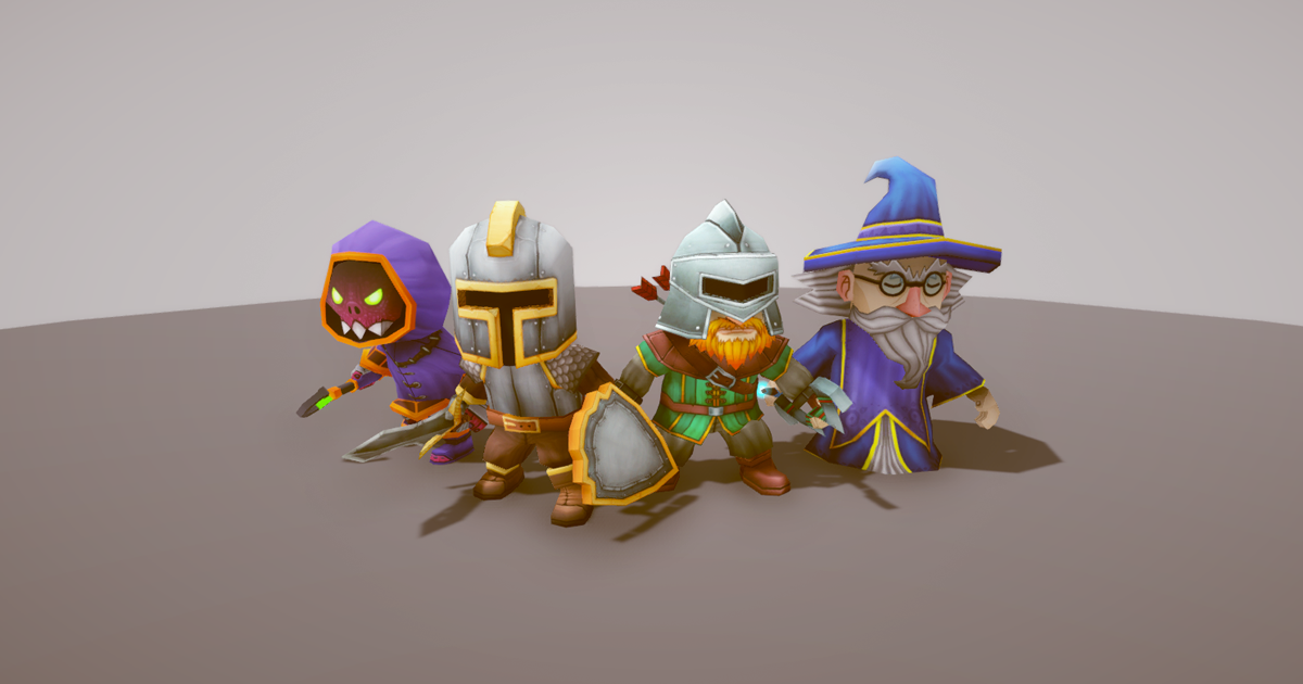 Fantasy Character Pack 01 | Characters | Unity Asset Store
