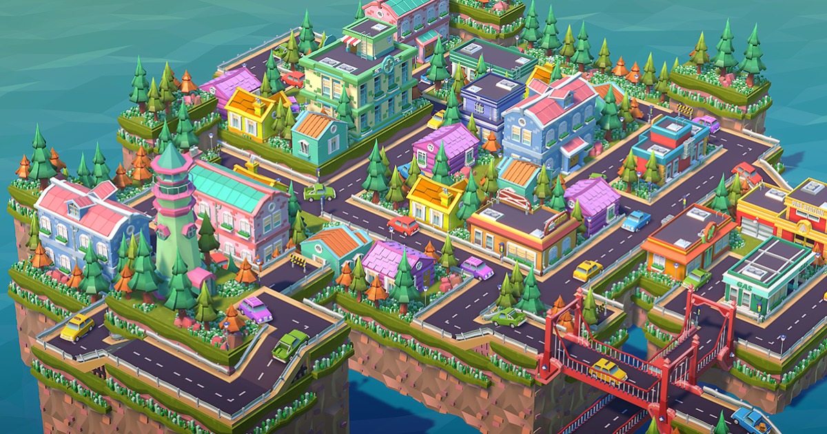 POLY STYLE - Cartoon Town Pack | 3D Urban | Unity Asset Store