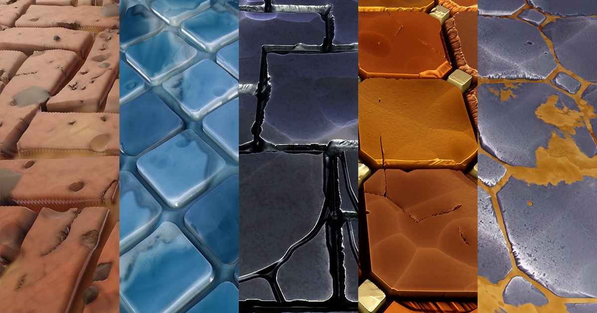 Stylized Brick Collection | 2D Brick | Unity Asset Store