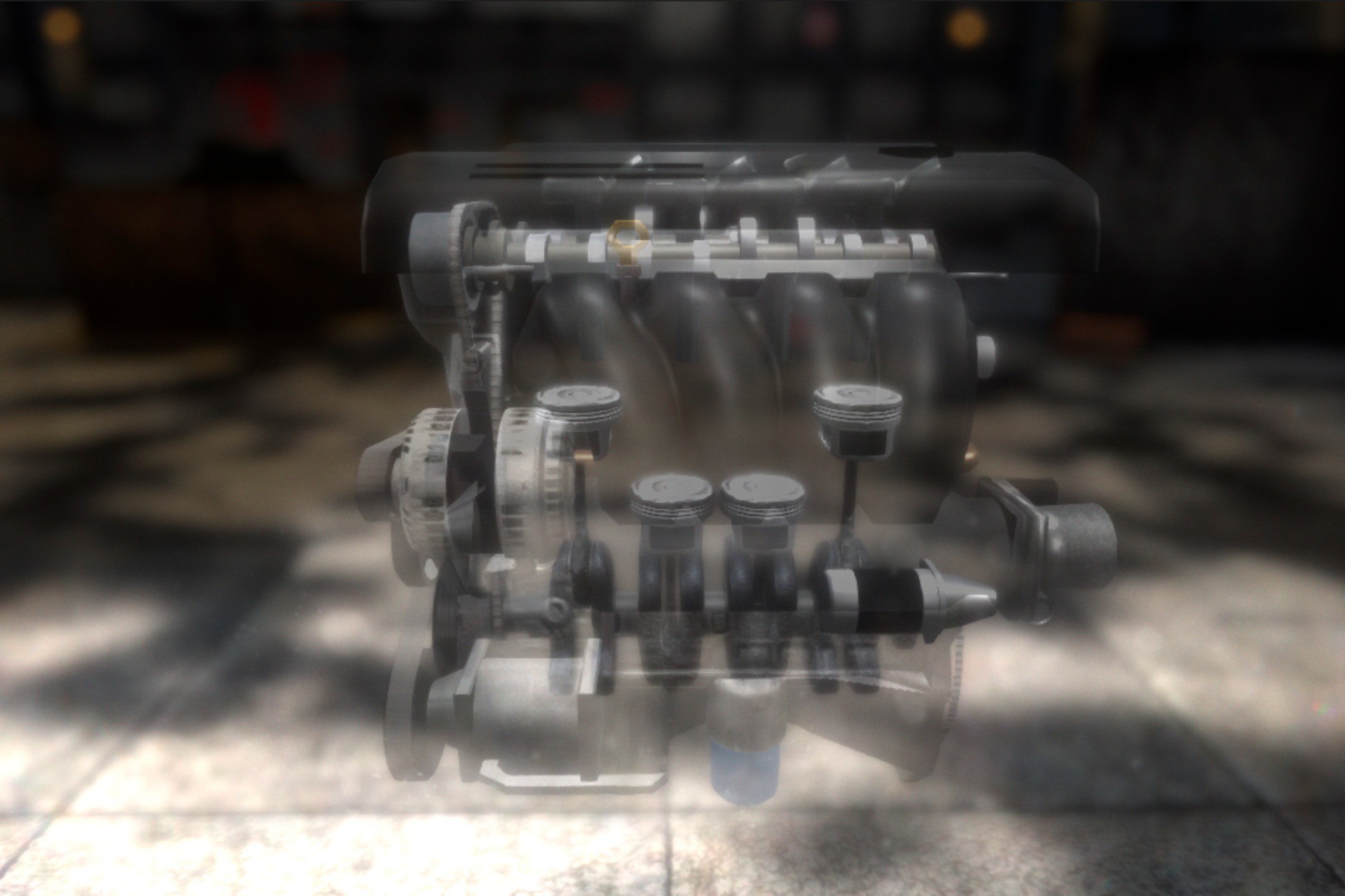 Japanese Motor Animated (Engine) | 3D Land | Unity Asset Store