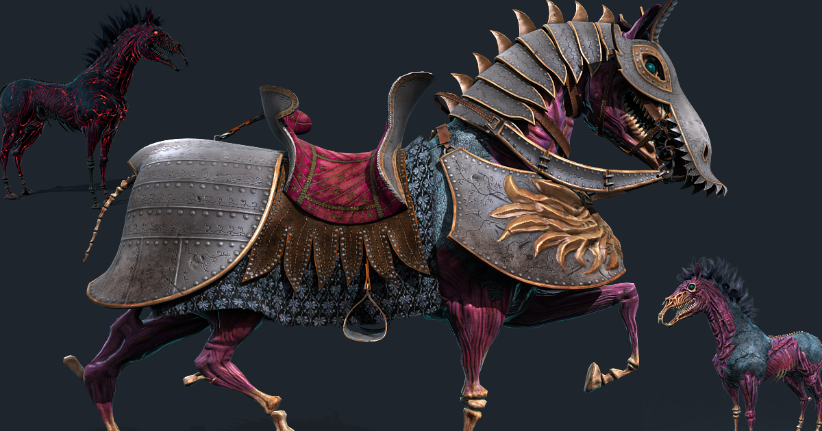 Hell Horse | 3D Creatures | Unity Asset Store