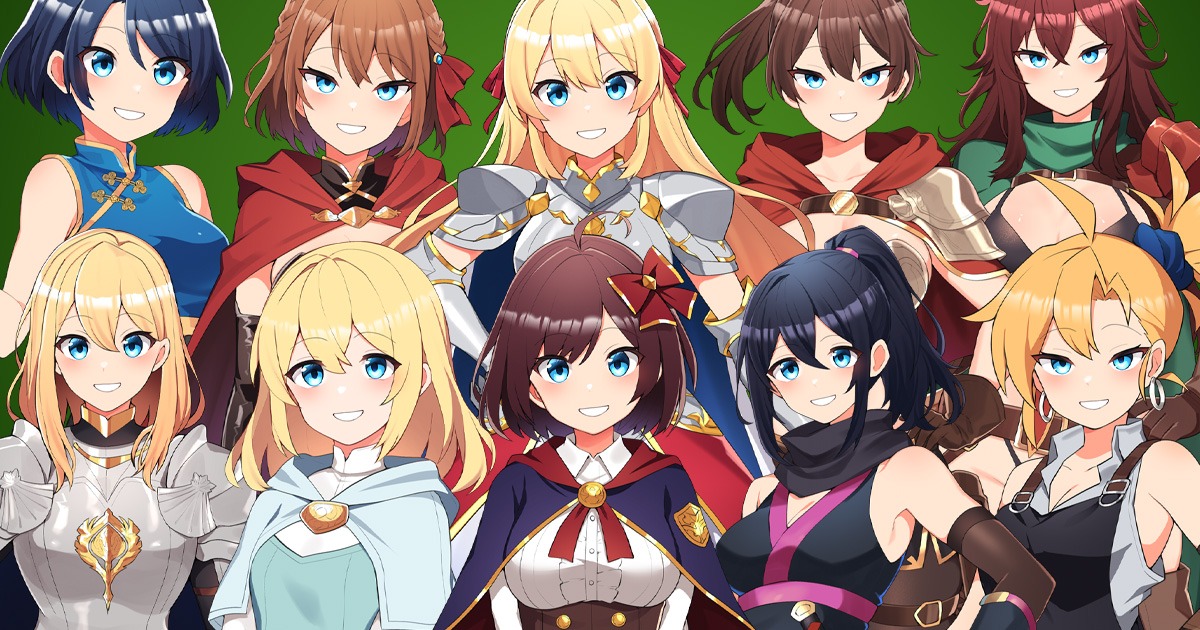 Tomatocol Character Stand Illustrations Vol.2 - 10 Images | 2D ...