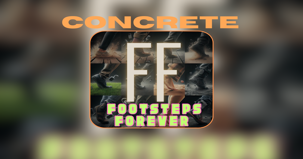Concrete : Footsteps Forever | Foley Sound FX | Unity Asset Store