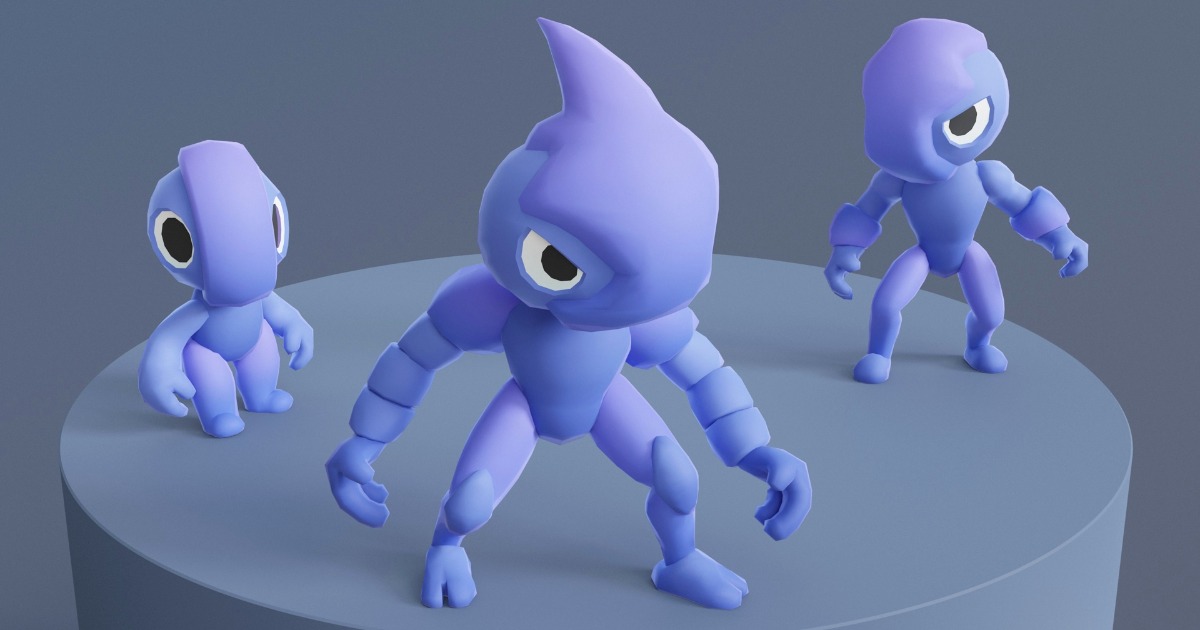 Cartoon Characters - Rowler Warriors | 3D Creatures | Unity Asset Store