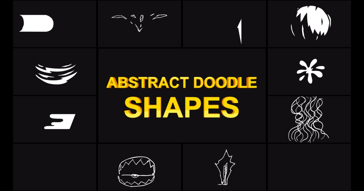 Abstract Doodle Shapes | VFX | Unity Asset Store