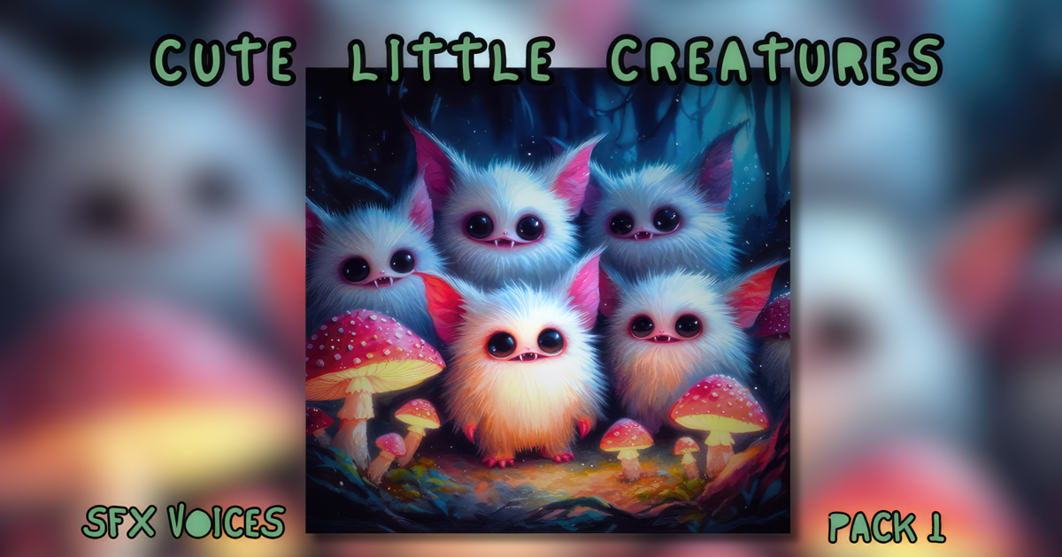 Cute Little Creatures P1 | Creatures Sound FX | Unity Asset Store