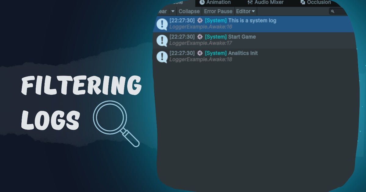 Logger — Lightweight & Flexible Debugging Tool for Unity | Utilities Tools | Unity Asset Store