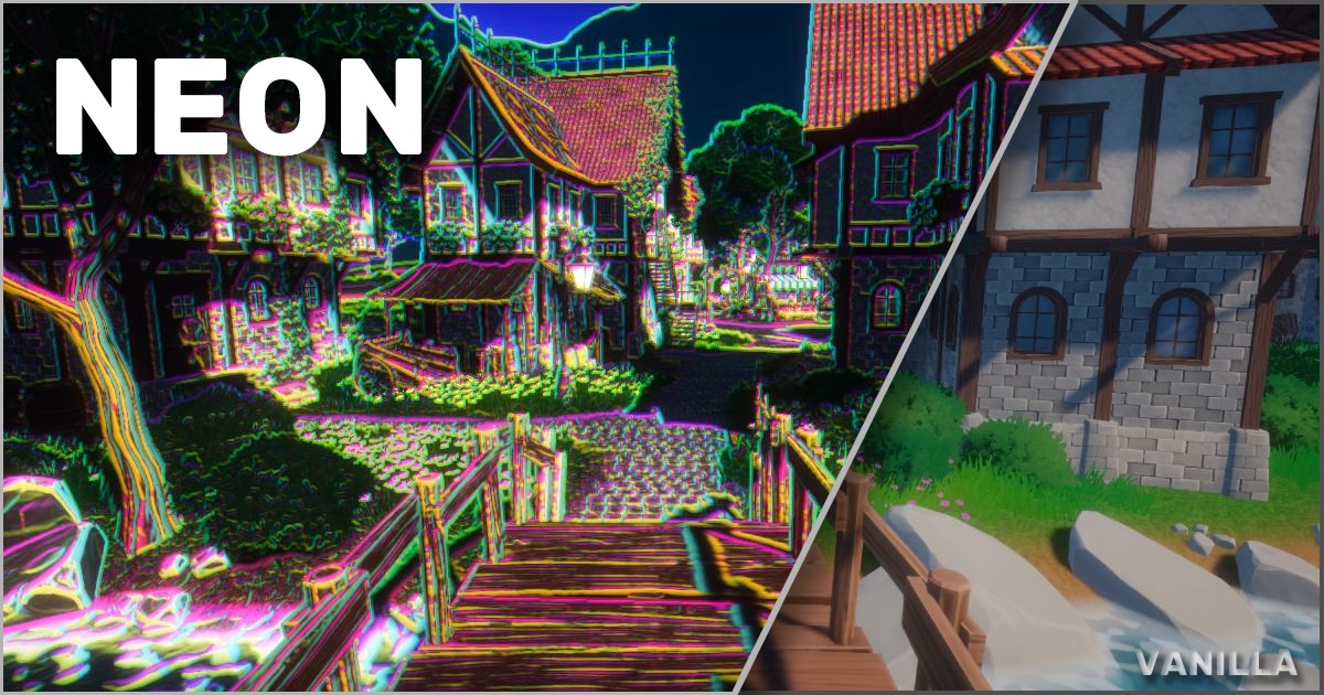 Artistic: Neon | Fullscreen & Camera Effects | Unity Asset Store