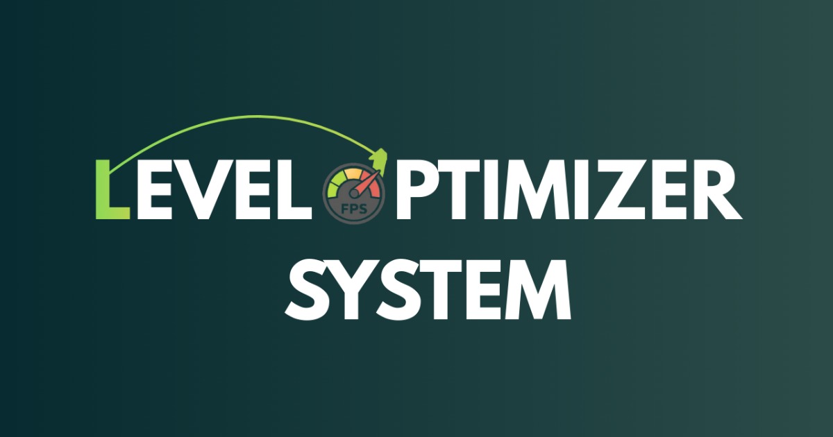 Level Optimizer – Performance Management System | Game Toolkits | Unity ...