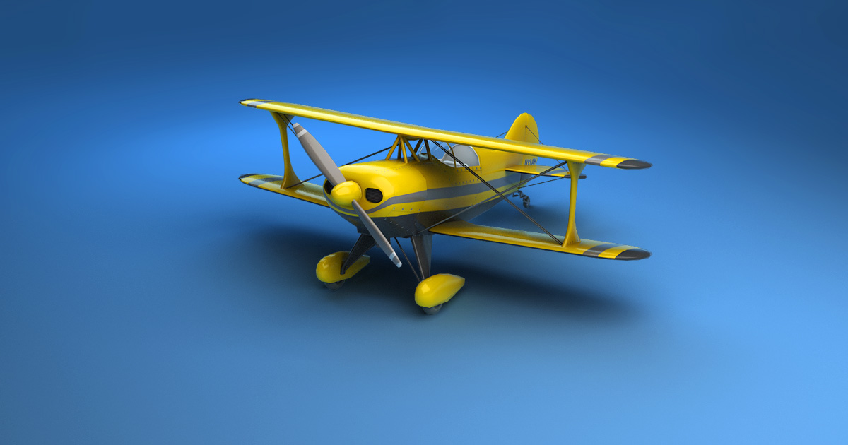 Aircraft - Aerobatic Biplane | 3D Air | Unity Asset Store