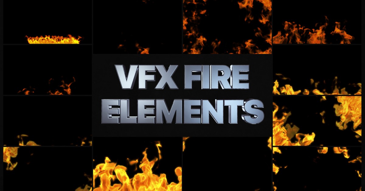 Fire Frames And Elements (11.05) | 2D Textures & Materials | Unity ...