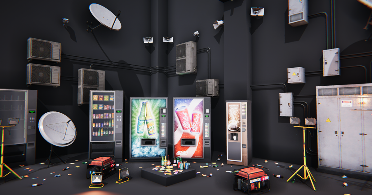 Industry Props Pack 5 | 3D Industrial | Unity Asset Store