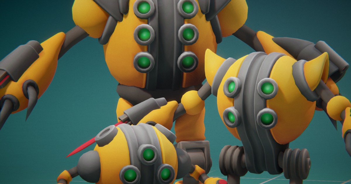 Cyblader Robot Family - Character + Animations | 3D Robots | Unity ...