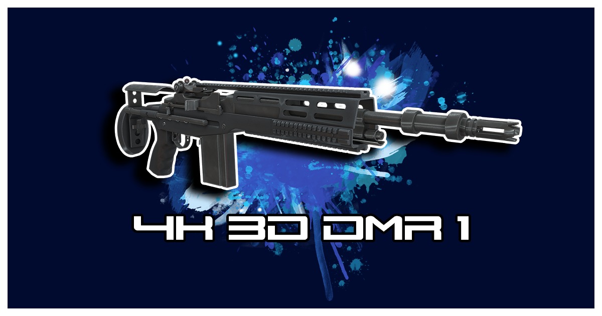 FPS Gun 4K - Dmr 1 | 3D Guns | Unity Asset Store