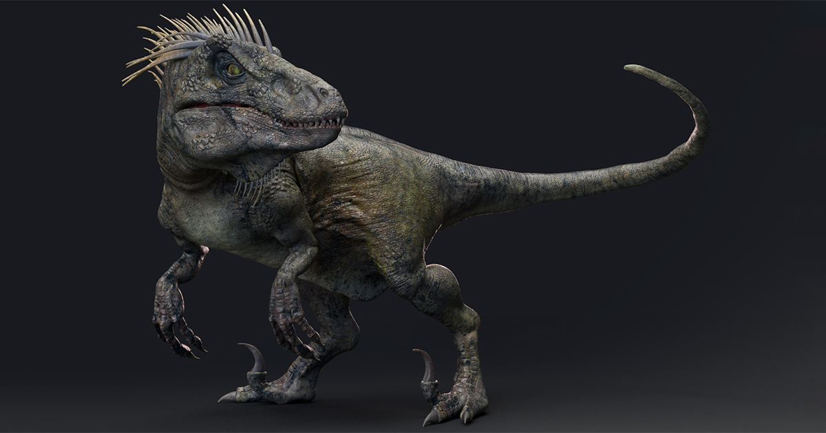 Dinosaur UtahRaptor Real dinosaurs Series | 3D Animals | Unity Asset Store
