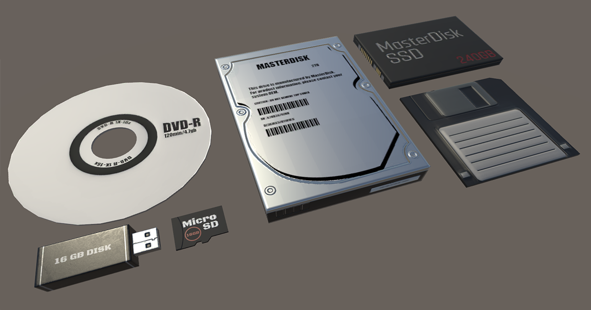 Memory Gadgets | 3D 電化製品 | Unity Asset Store