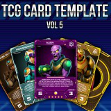 TCG Card Game Template vol. 5
