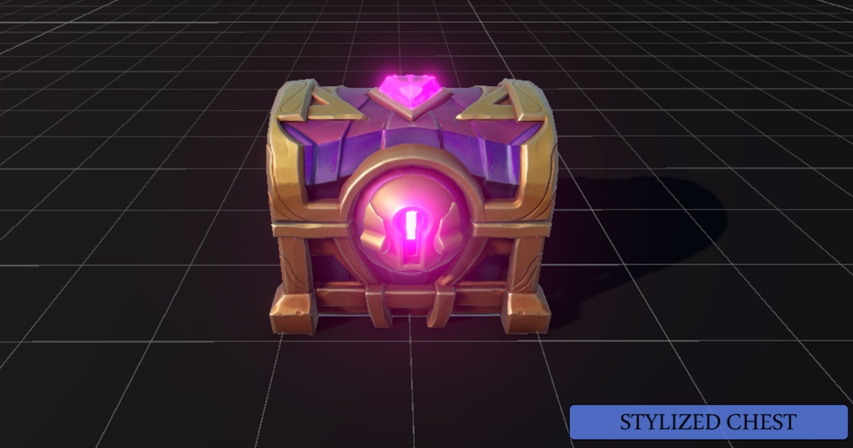 Stylized Chest3 - Animated, Textured, PBR, Unlit | 3D Props | Unity ...