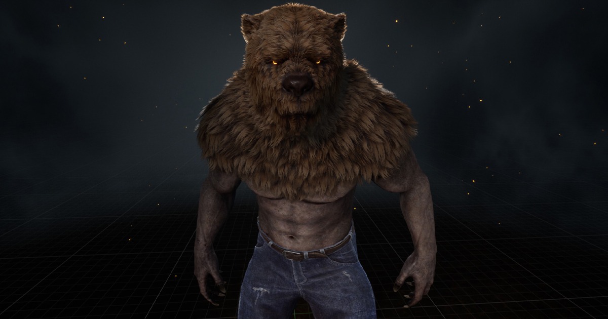 Bear_Man | Characters | Unity Asset Store