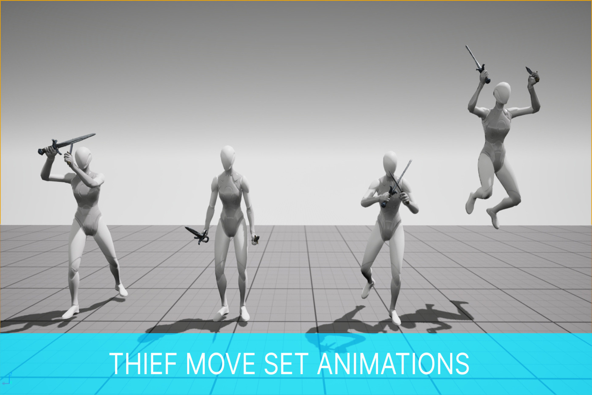 Thief Move Set Animations | 3D Animations | Unity Asset Store
