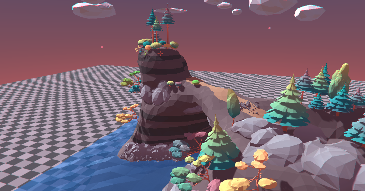 Low Poly Forest - Karelia | 3D Environments | Unity Asset Store