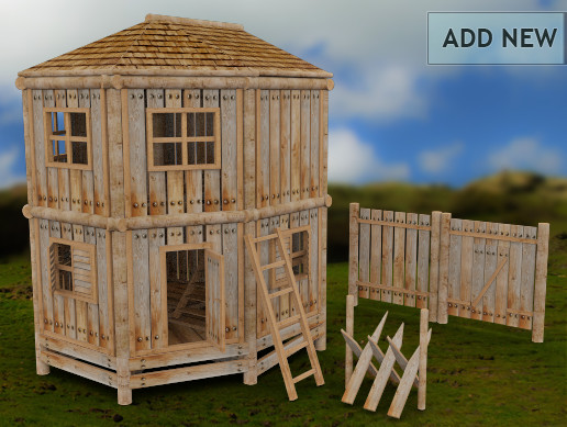 Construction for Planks Houses | 3D 공장 | Unity Asset Store
