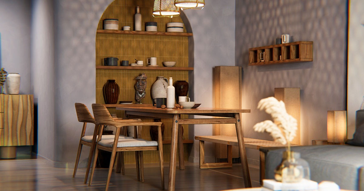 INR LIVING ROOM INTERIOR ARCHVIZ | 3D Urban | Unity Asset Store