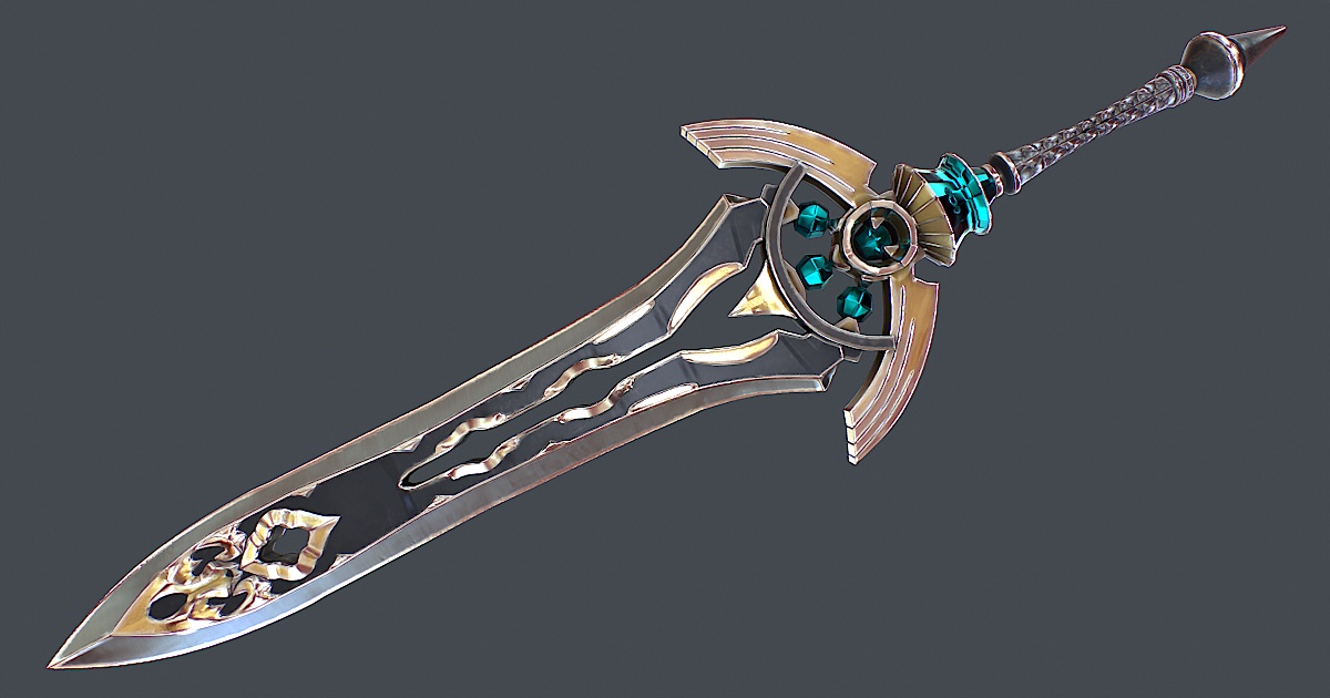 Fantasy sword 7 | 3D Weapons | Unity Asset Store