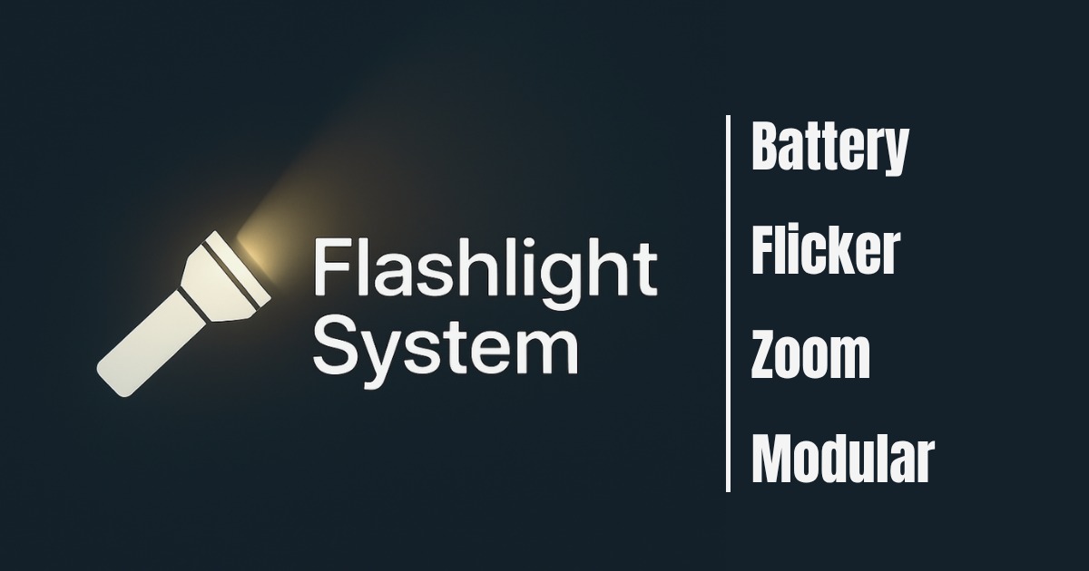Complete Flashlight System | Systems | Unity Asset Store
