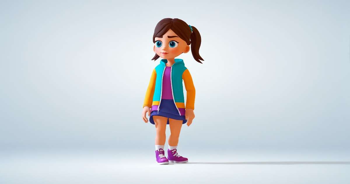 Little Toons - Lily | Characters | Unity Asset Store