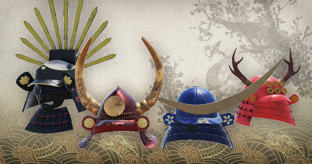 Samurai Helmet_Part1 | 3D Props | Unity Asset Store