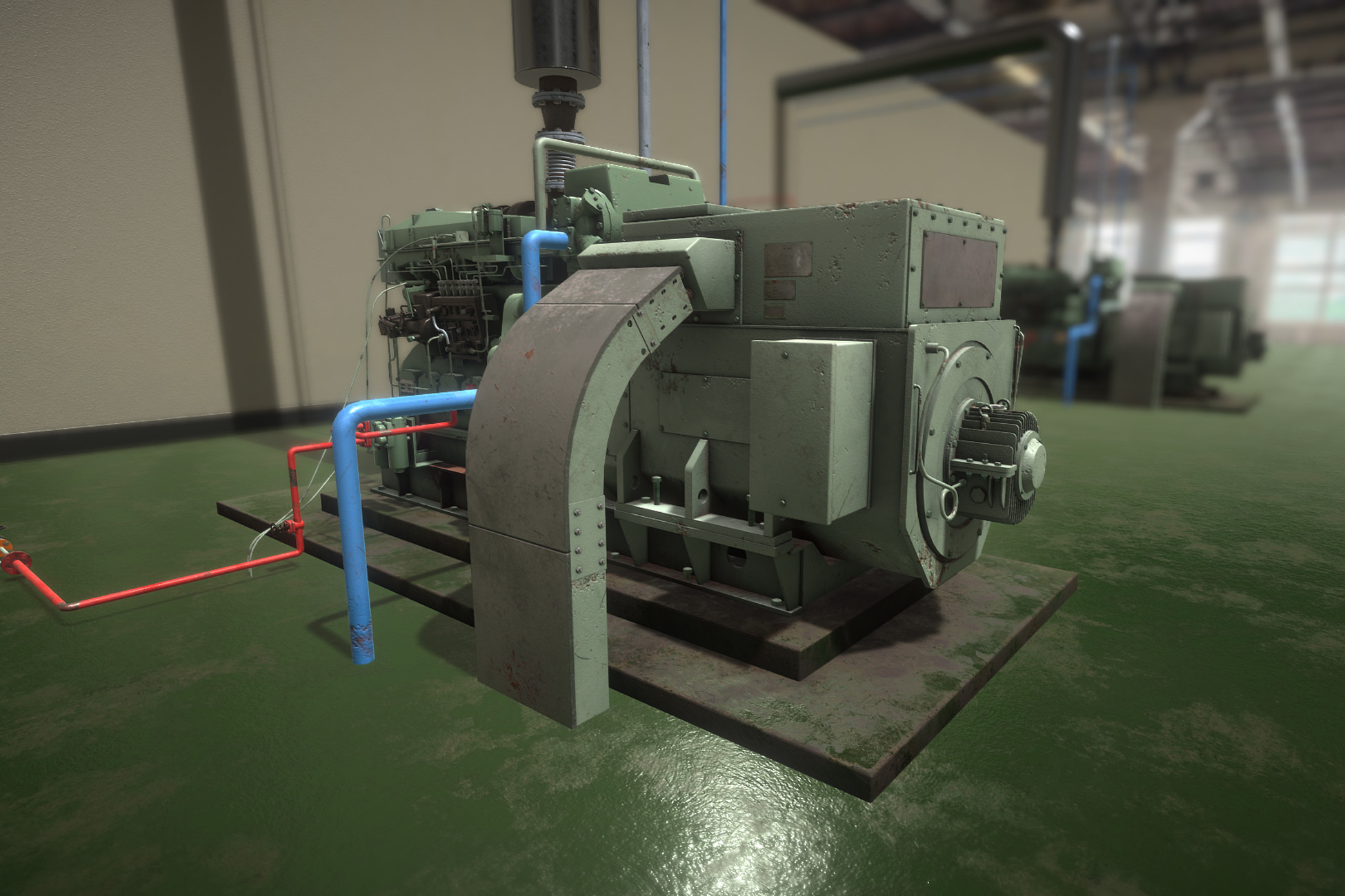 Diesel Generator - PBR | 3D 電化製品 | Unity Asset Store