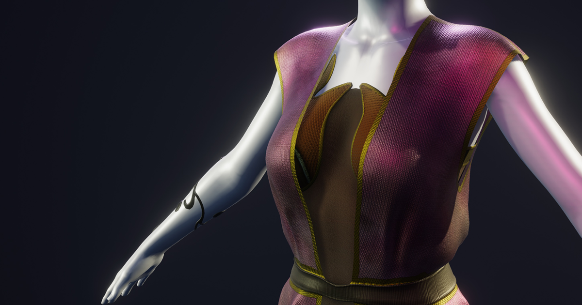 Woodland Dweller Female from Tafi | 3D Clothing | Unity Asset Store