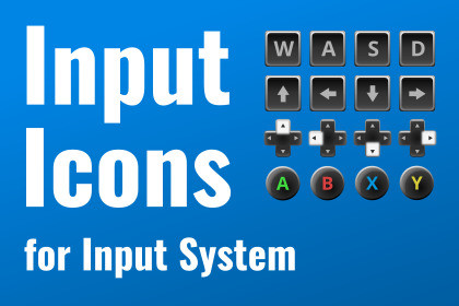 Input Icons for Input System | Unity AssetStore Price down information