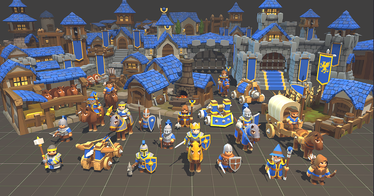 Toony Tiny RTS Set | 3D Characters | Unity Asset Store