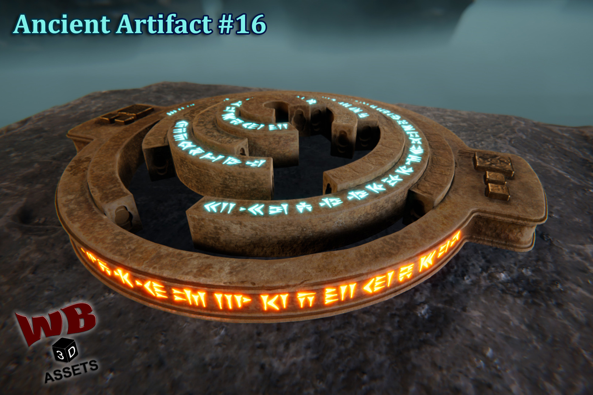 Ancient Artifact #16 | Lite-Version (Static) | 3D Props | Unity Asset Store