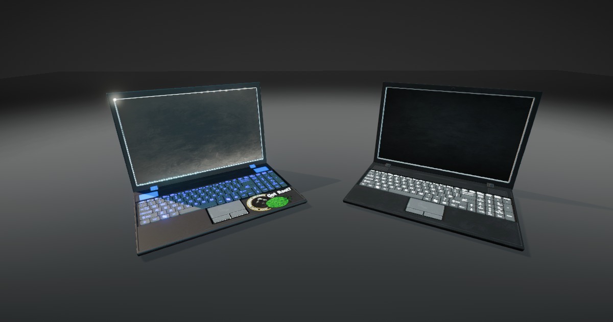 Laptop And Hackers Laptop 3d Electronics Unity Asset Store