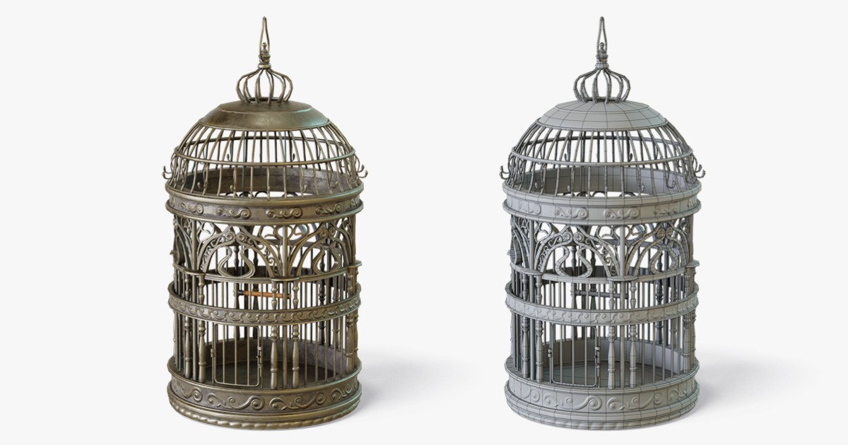 Birdcage Classic Victorian | 3D Furniture | Unity Asset Store