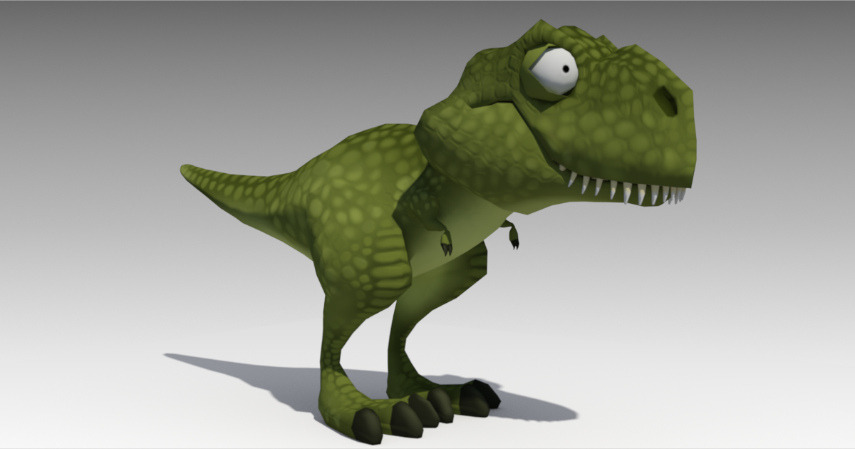 Rex Toon Animated | 3D Characters | Unity Asset Store