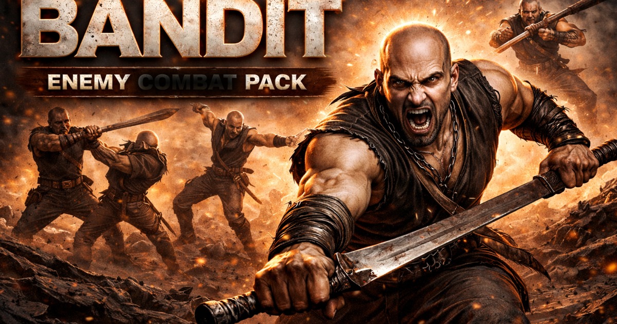 Bandit Enemy Animation Pack | 3D Animations | Unity Asset Store