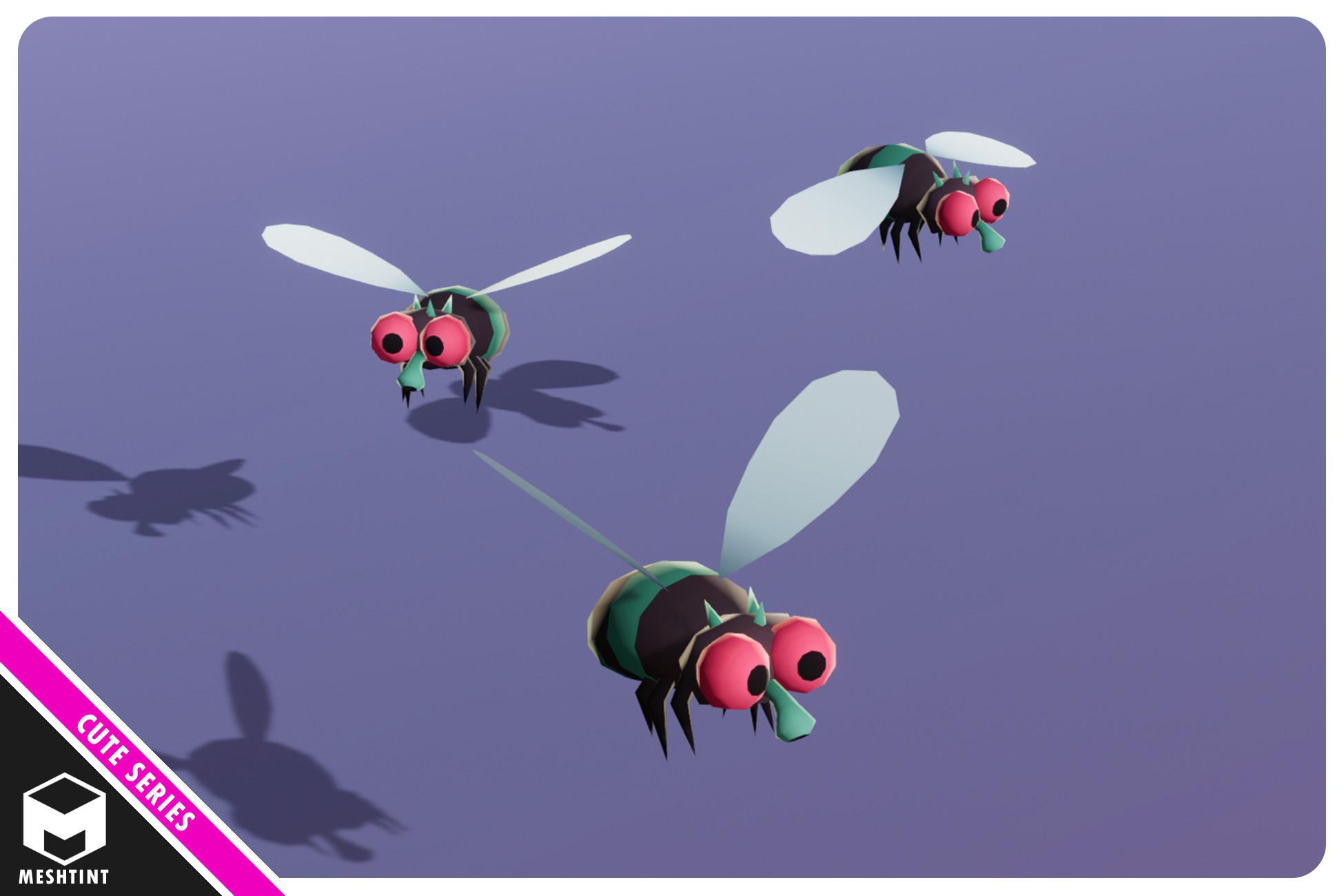 Housefly Icky Cute Series | Characters | Unity Asset Store