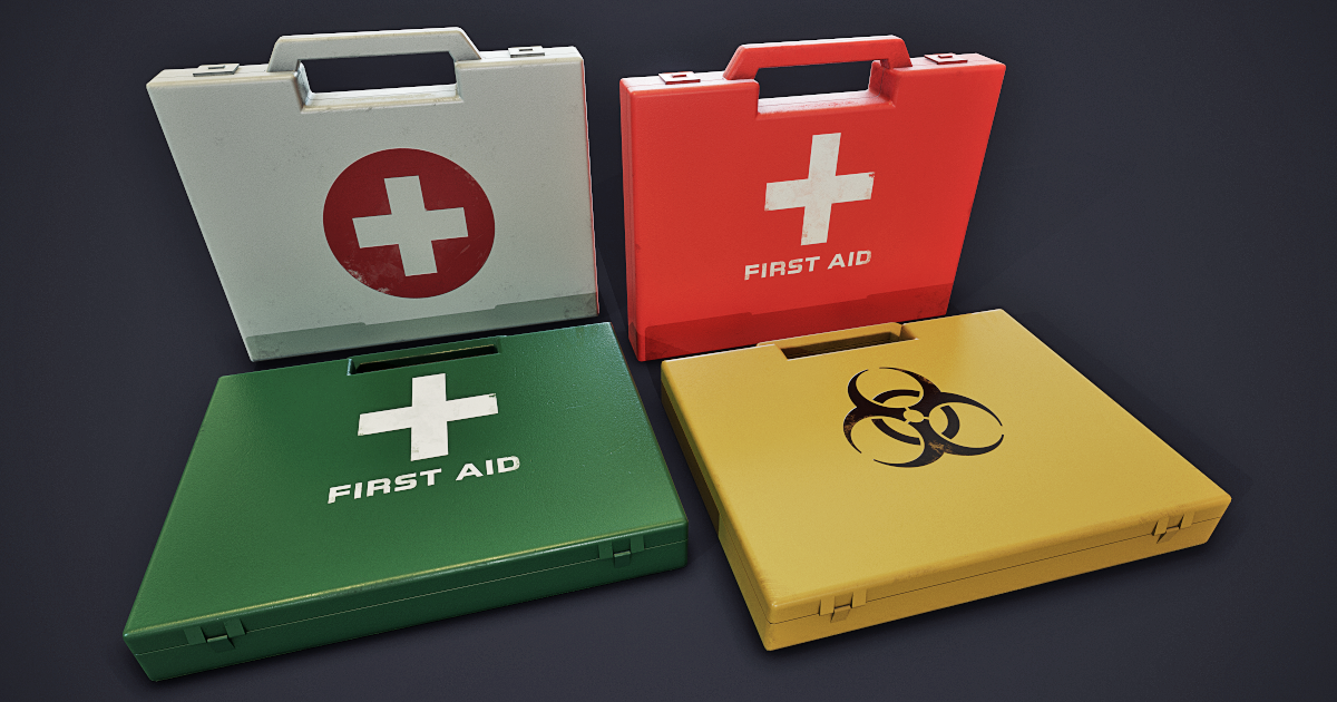 First-Aid Set | 3D Props | Unity Asset Store