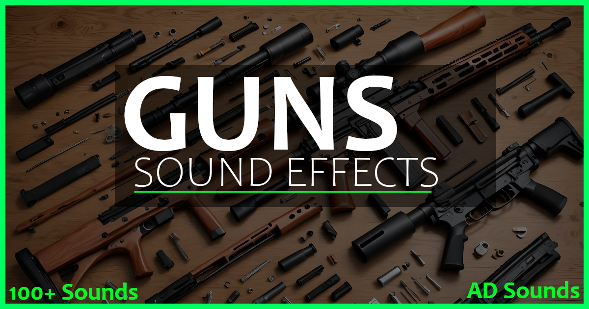 Guns Sounds - Sound Effects | Audio Sound FX | Unity Asset Store