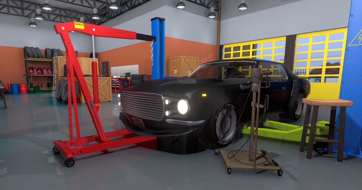 Car service - garage with equipment | 3D Environments | Unity Asset Store