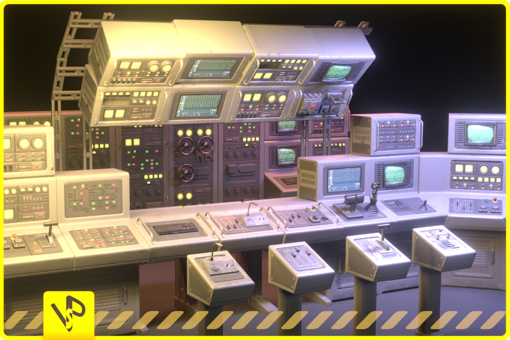 Switchboard pack | 3D Industrial | Unity Asset Store