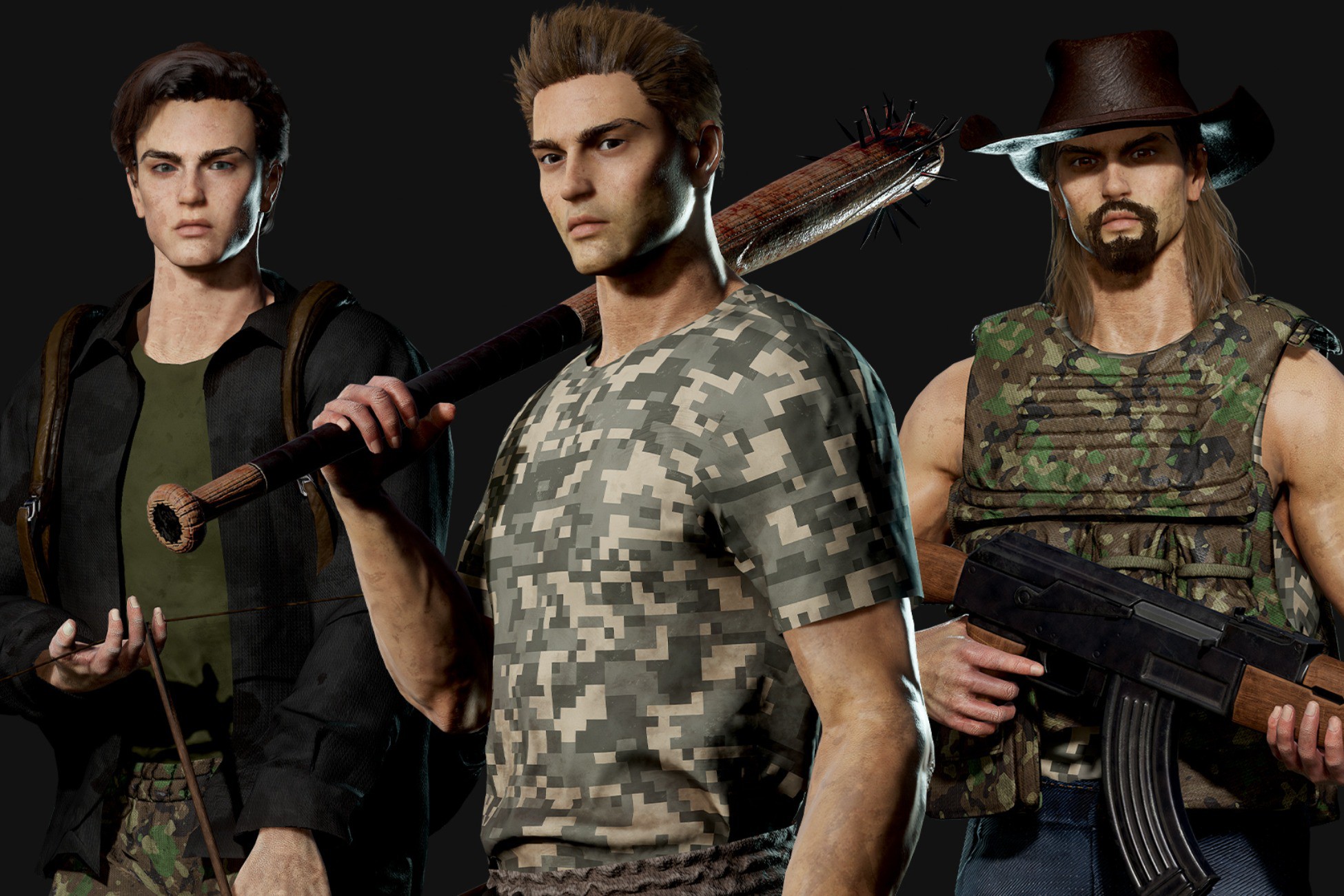 Customizable Survival Man | Characters | Unity Asset Store