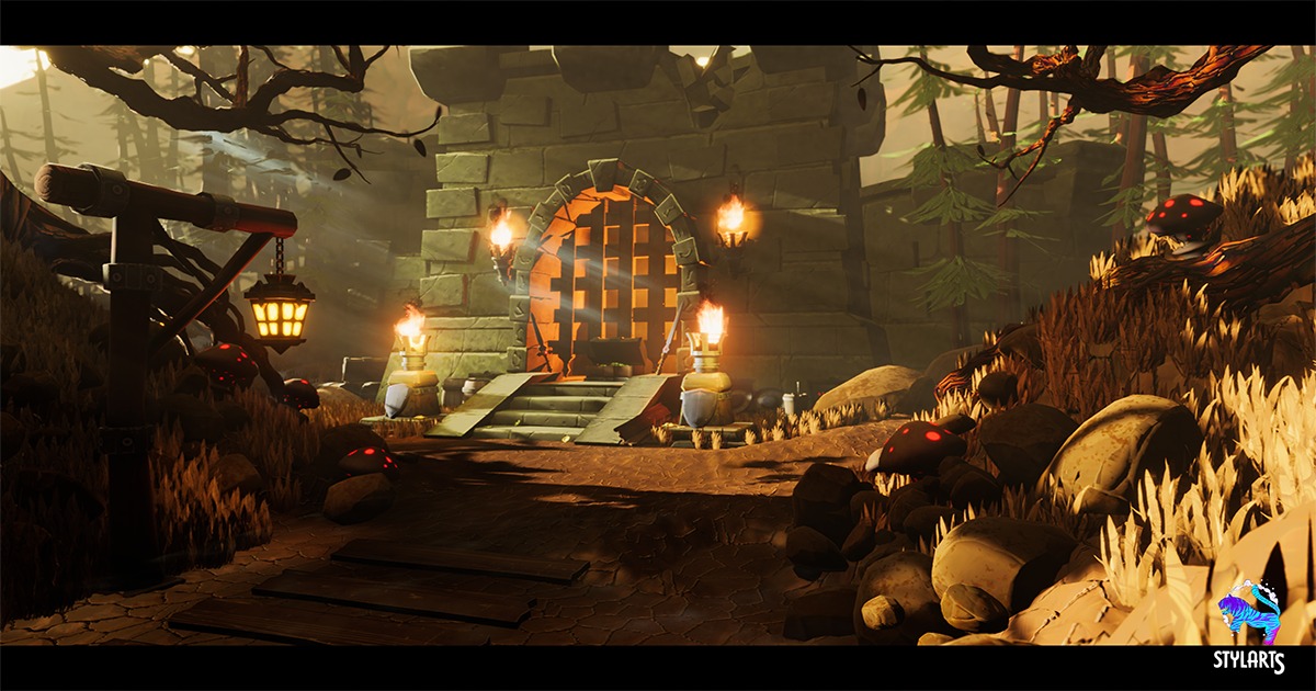 Stylized Fantasy Environment | 3D Fantasy | Unity Asset Store