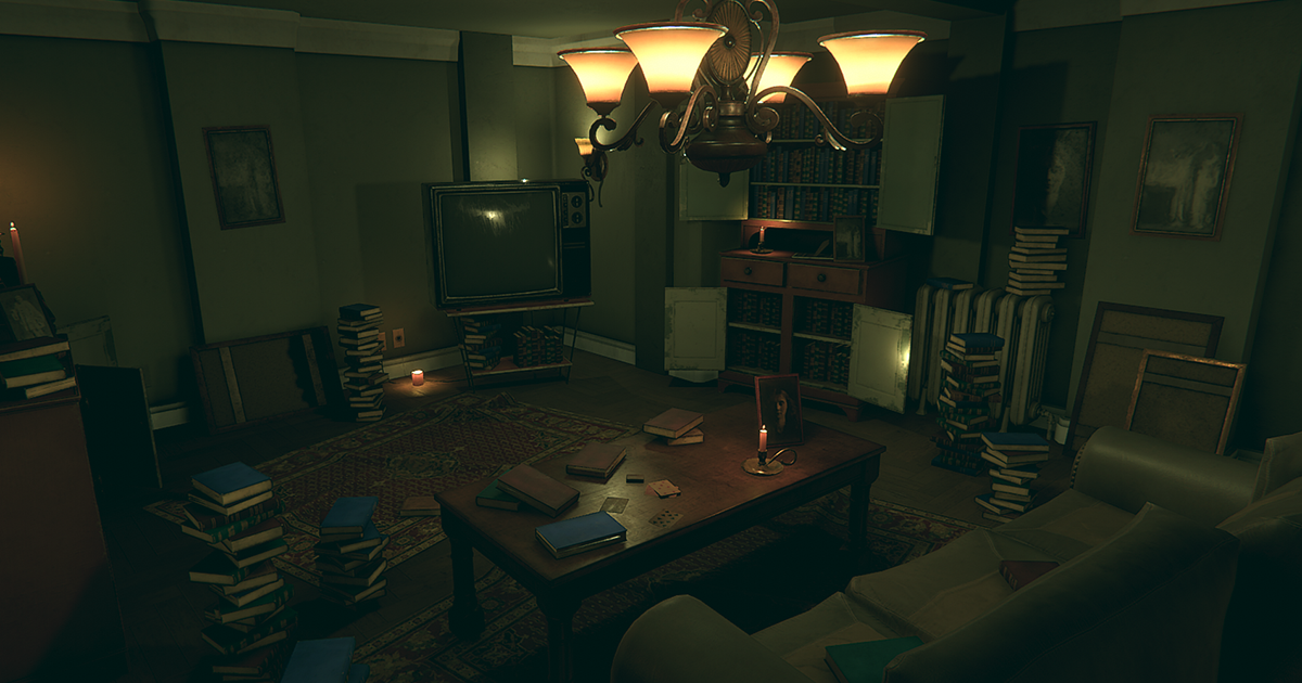 Horror Living Room | 3D 都市 | Unity Asset Store