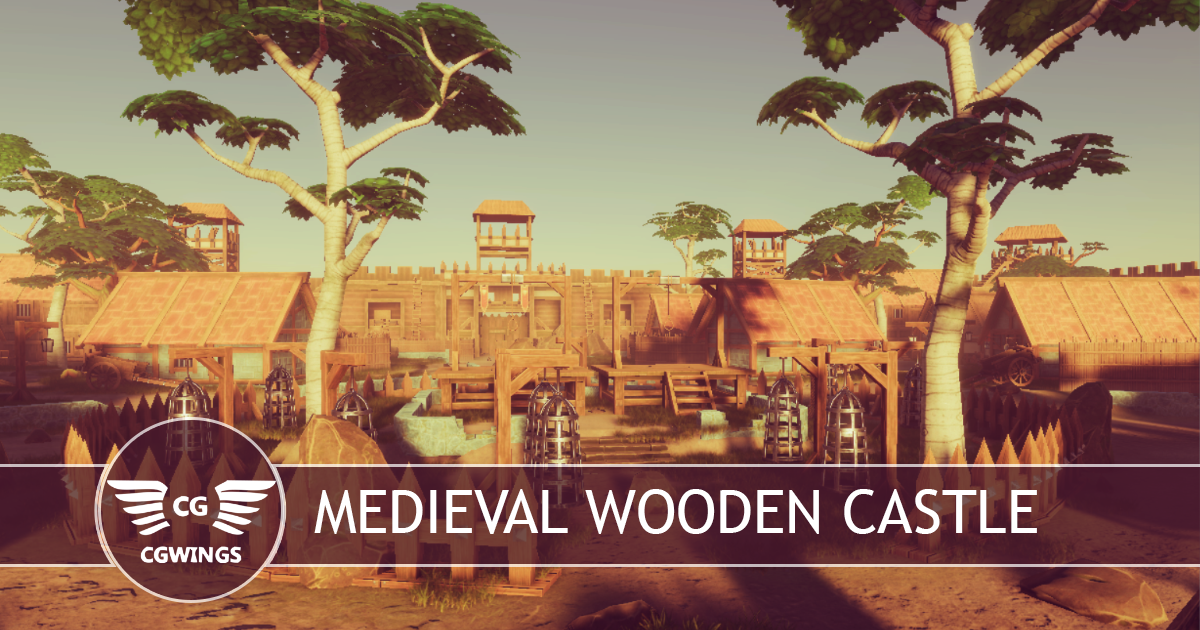 Medieval Wooden Castle | 3D Dungeons | Unity Asset Store